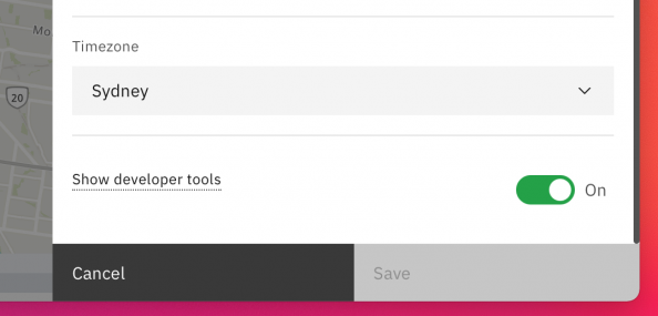 Accessing developer tools – Before You Dig